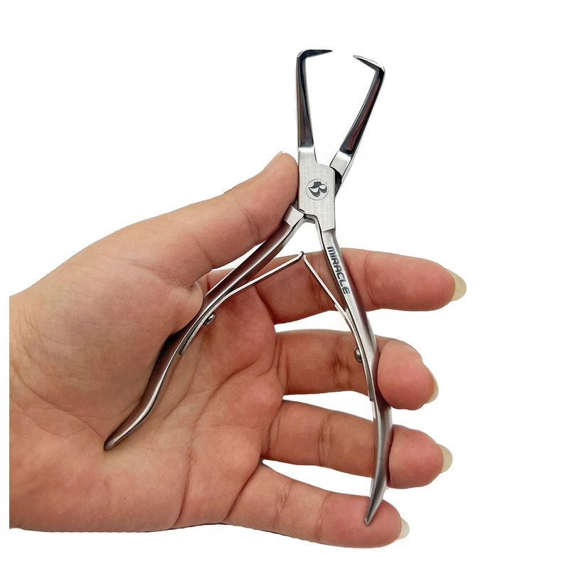 MIRACLE Hair Extension Pliers 5.5 Inch, Human Hair Beads Removal Plier ...