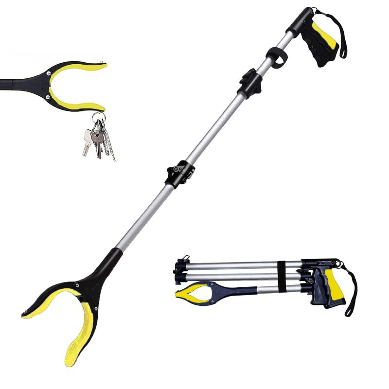 Litter Pickers Grabber Stick,Helping Hand Litter Picker Rotating 360 ...