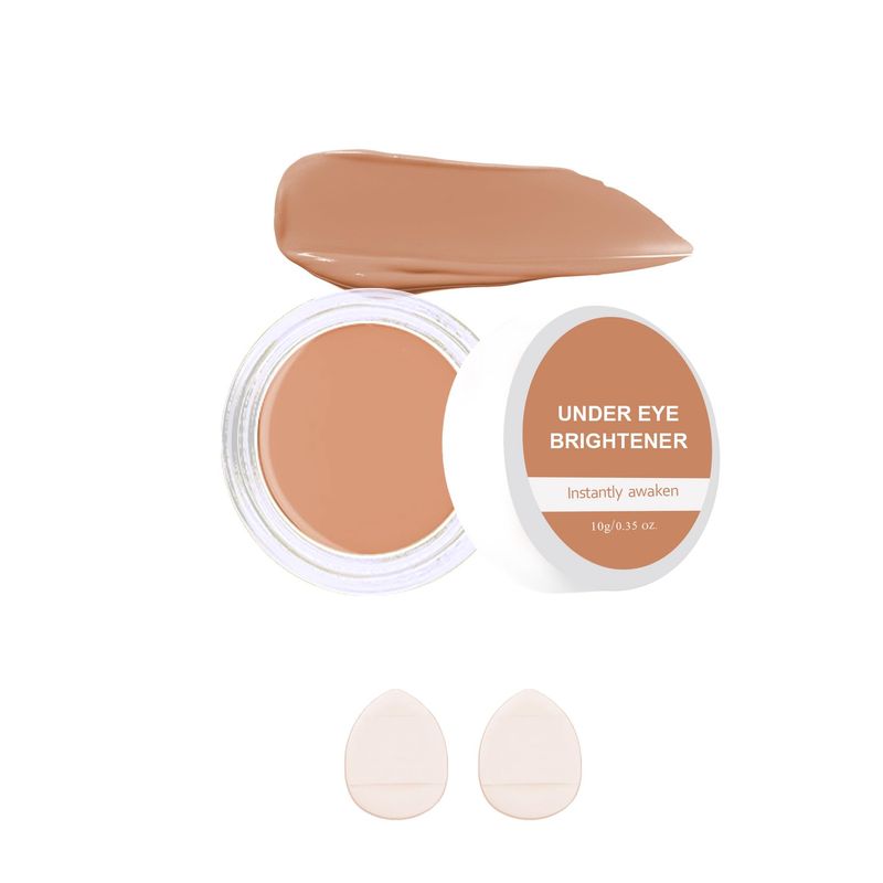 Under Eye Brightener Concealer, Waterproof Full Coverage Color ...