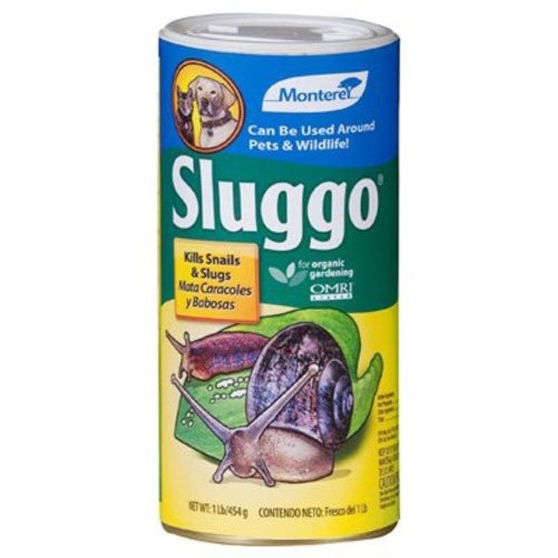 Monterey Sluggo Snail Bait Wildlife and Pet Safe Slug Killer- 1 lb ...