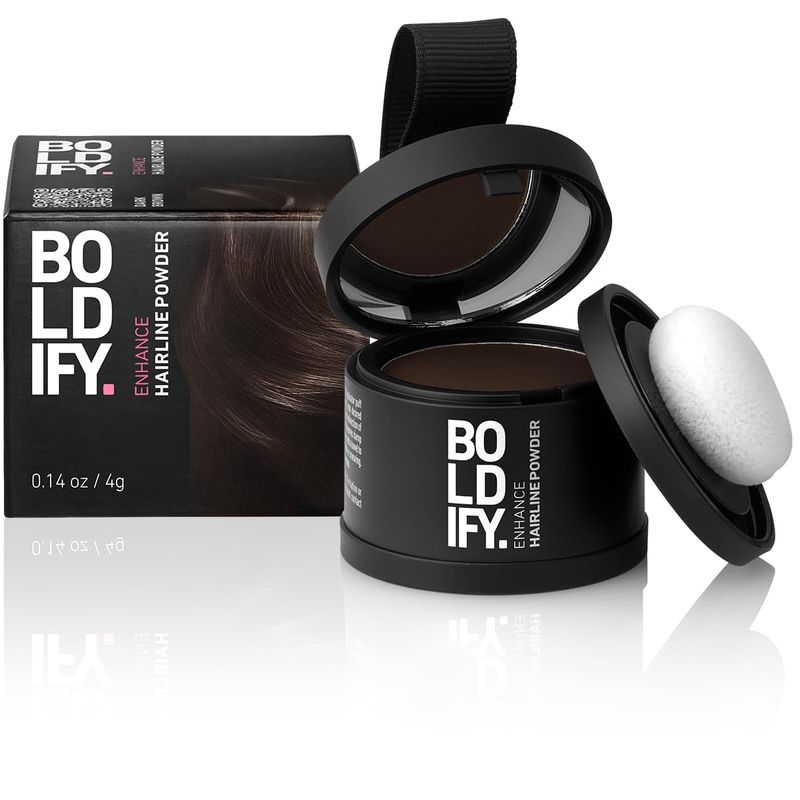 BOLDIFY Hairline Powder Instantly Conceals Hair Loss, Root Touch Up ...