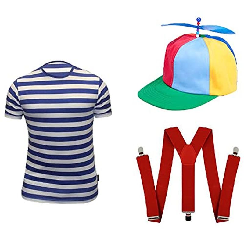 Silver® Men's Tweedle Dee/Dum Alice in Wonderland Fancy Dress Costume ...