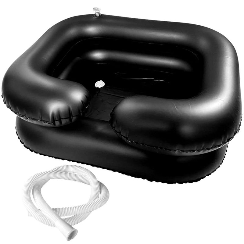 HINATAA Inflatable Hair Washing Basin, Inflatable Shampoo Basin for ...