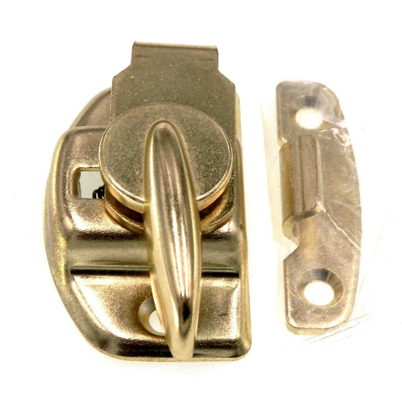 Ace Hardware Draw Tight Window Sash Lock Bright Brass 5298724 - Online Marketplace - EveryMarket
