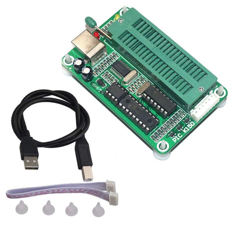 DollaTek K150 ICSP PIC USB Automatic Programming Develop Microcontroller Programmer+Cable ...