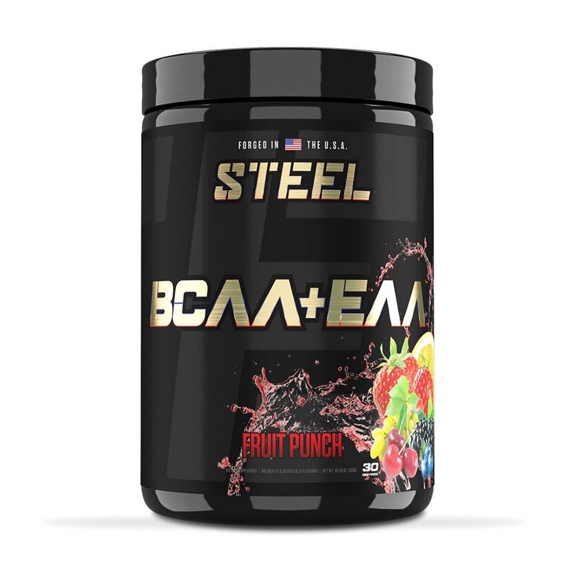 Steel Supplements | High Performance BCAA EAA Powder | Promotes Lean ...