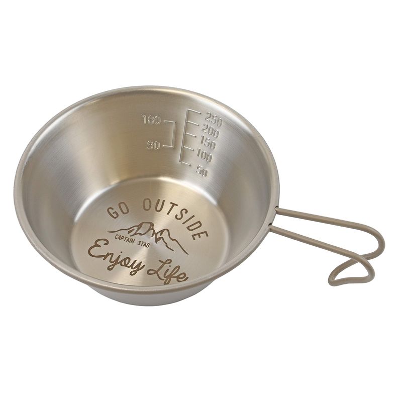 Captain Stag UH-36 Shera Cup Measuring Cup, Color Shera Cup, 11.8 fl oz ...