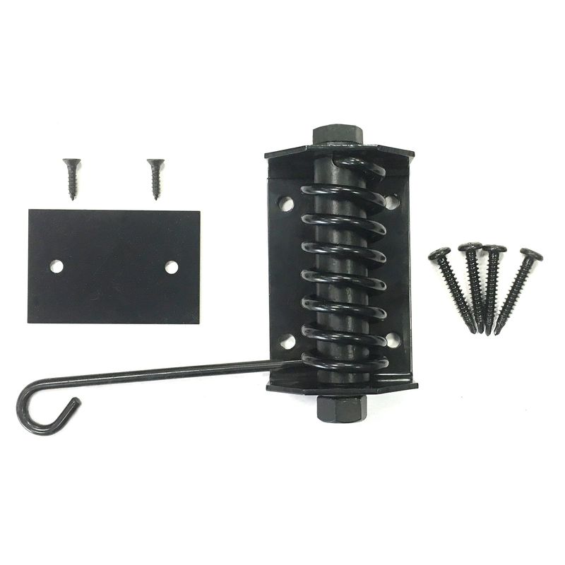 Gate Shut - Flat Gate Closer, Powder Coated, Self Closing Adjustable ...