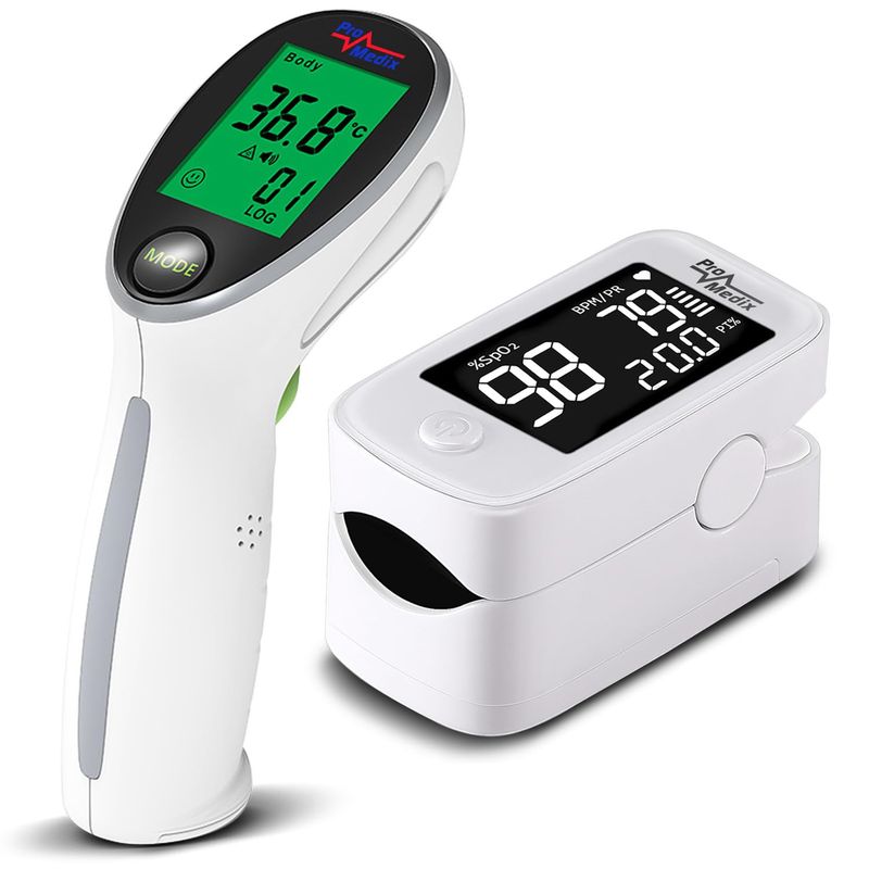 ProMedix Pulse Oximeter Finger Pulse Oximeter with 1.5" HD LED Display ...