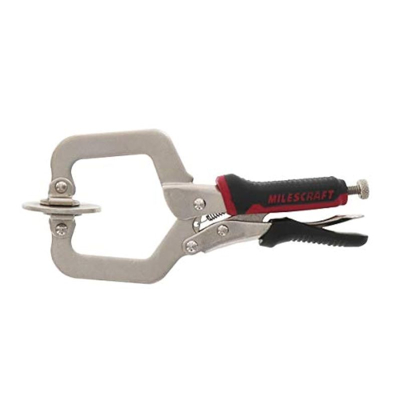 Milescraft 4000 2in Face Clamp Premium Heavy Duty, Locking, C-Clamp ...