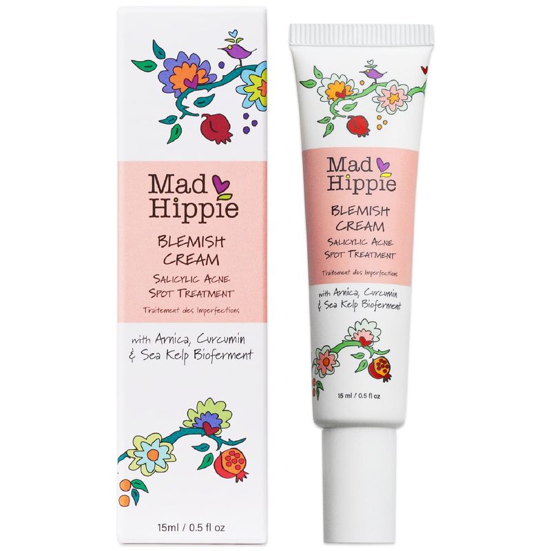 Mad Hippie Blemish Cream - Salicylic Acid Acne Spot Treatment with ...