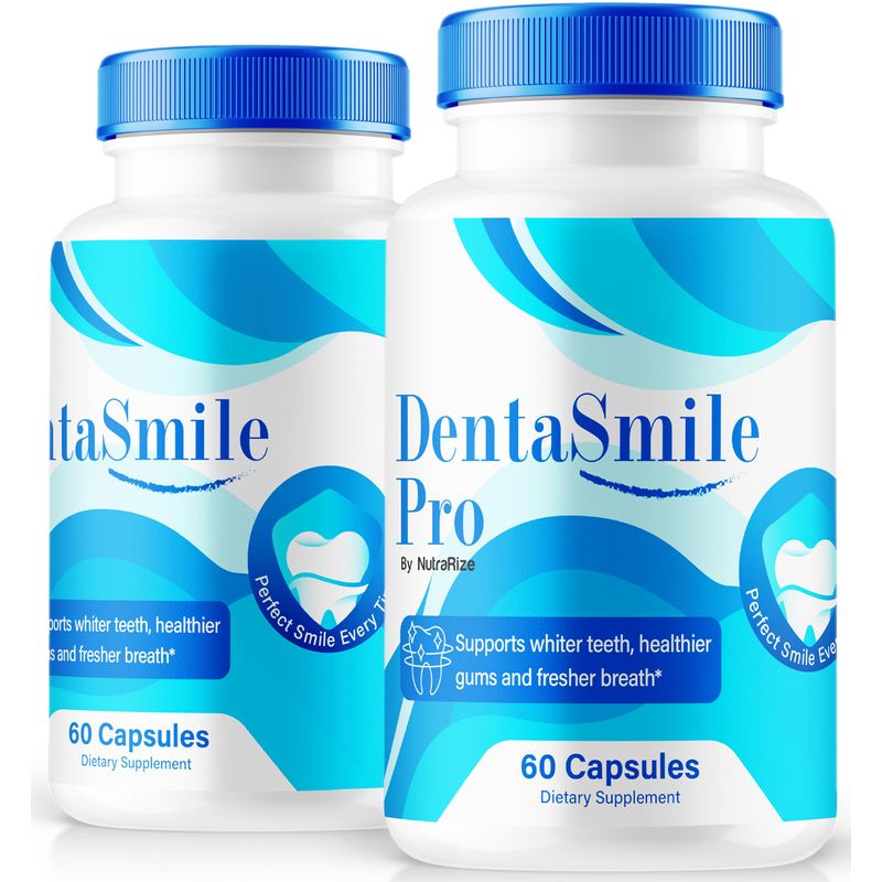 (2 Pack) Denta Smile Pro - Official Oral Health Formula, DentaSmile Pro Dental Health Capsules ...
