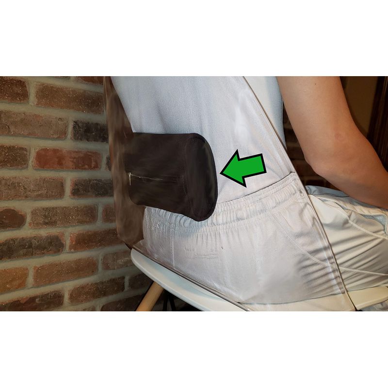 SPINE ICE Lumbar Support Ice Pack for Back Pain Relief Cold Therapy for ...