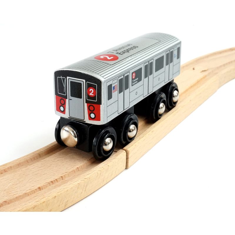 MUNI PALS Munipals New York City Subway Wooden Railway (A Division/IRT ...