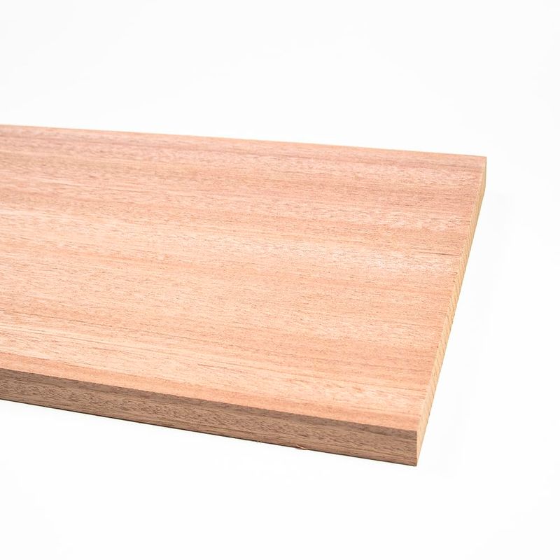 Kawashima Timber Shop Lauan Solid Plank, Wide Plank, 11.8 x 1.1 x 39.4 ...
