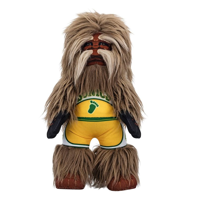 Bleacher Creatures Seattle Supersonics Squatch 10" Mascot Plush Figure ...