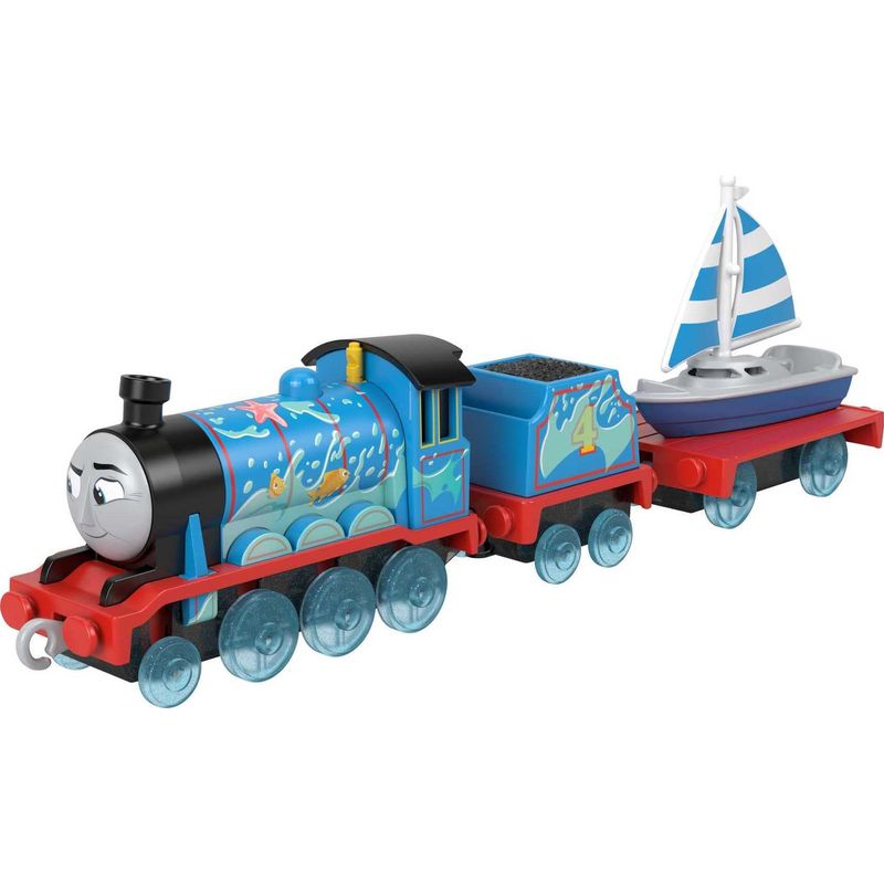Thomas & Friends Diecast Toy Train Gordon Sets Sail Push-Along Engine ...