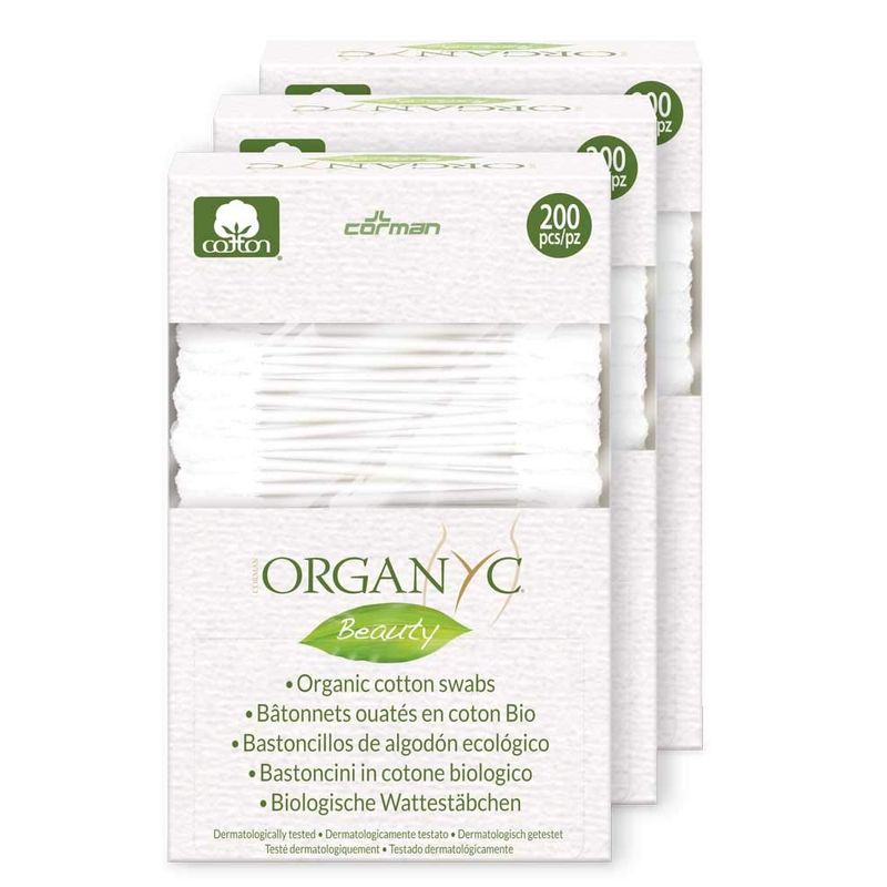 Organ(y) c 100% Certified Organic Cotton Buds - Biodegradable Packaging ...