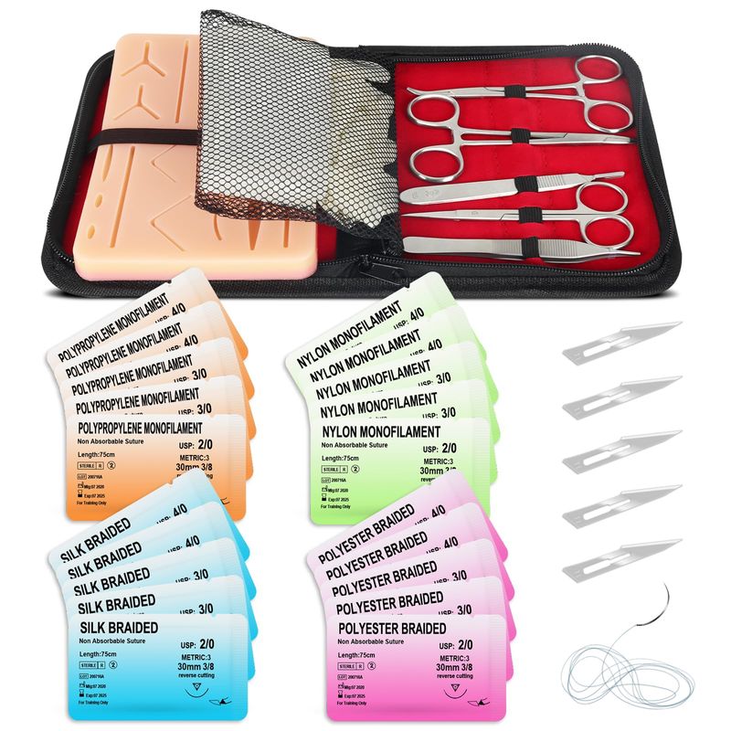 Spectabilis Suture Practice Kit for Medical Students, Large Silicone ...