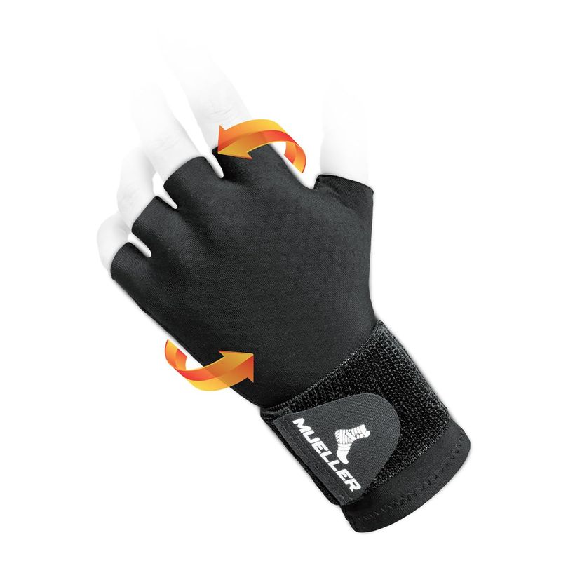 MUELLER Sports Medicine Compression Glove, Hand & Wrist Pain Relief ...