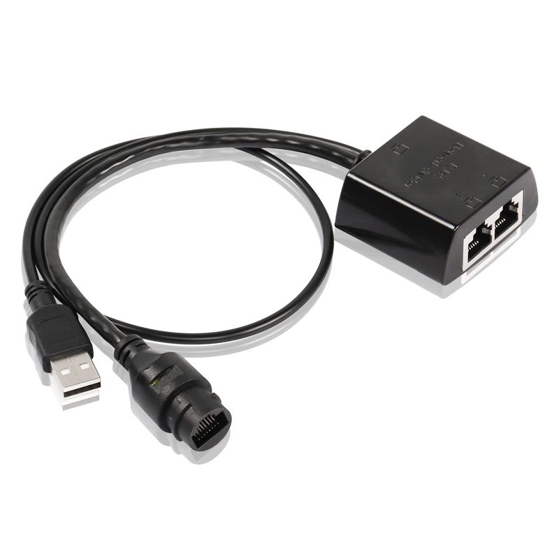 SinLoon RJ45 Network Splitter Adapter ethernet splitter 1 to 2 high ...