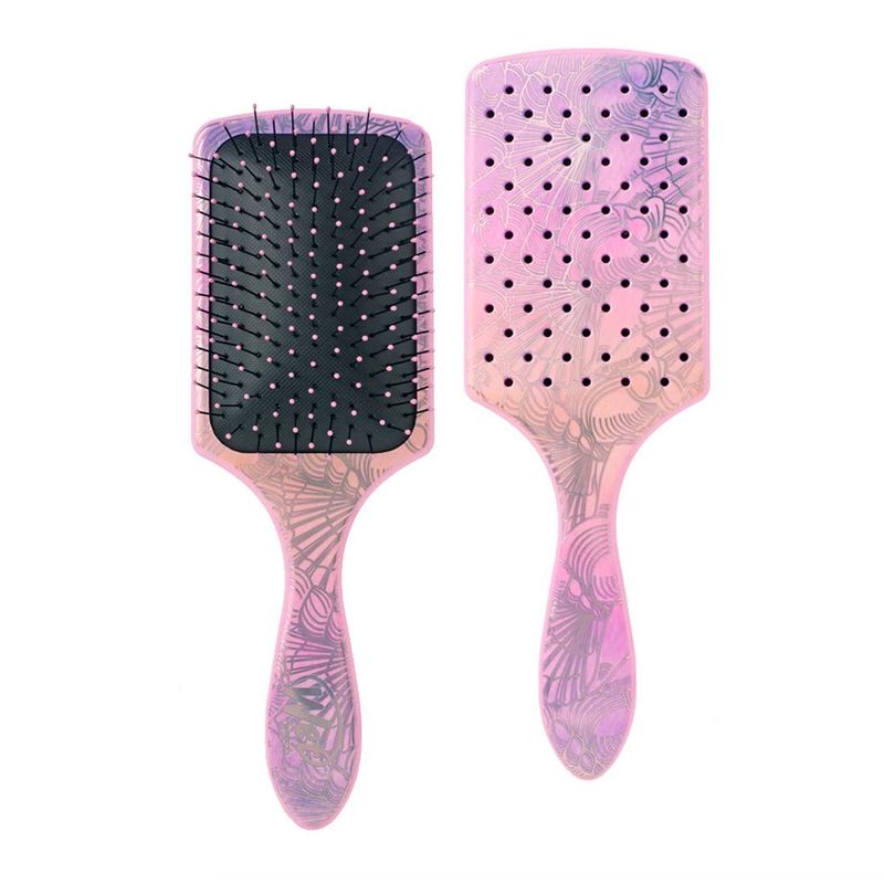 Wet Brush Paddle Detangler Hair Brush, Sea Shells - Ultra-Soft ...