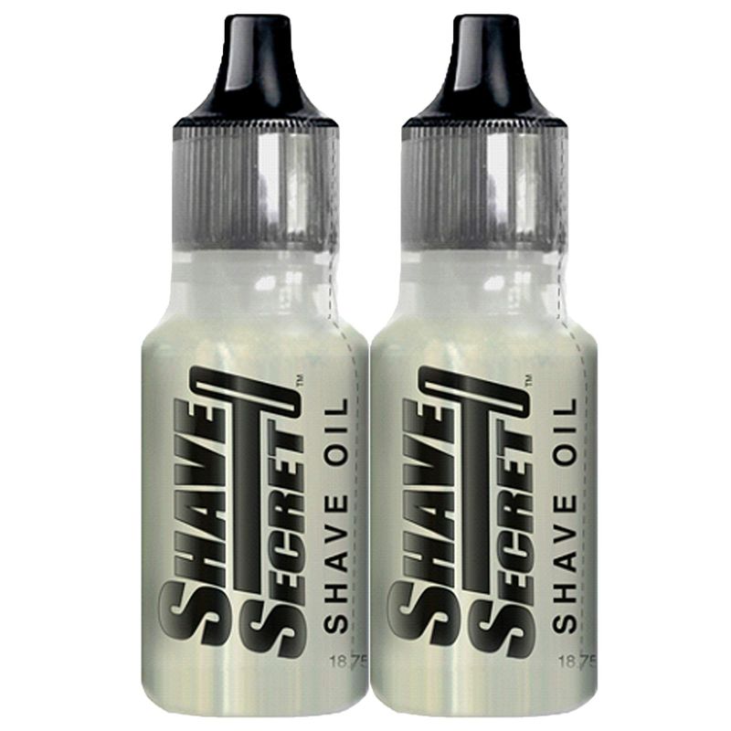 SHAVE SECRET SHAVING OIL- THE BEST SHAVE EVER! 18.75ML(2 Pack) by Shave ...