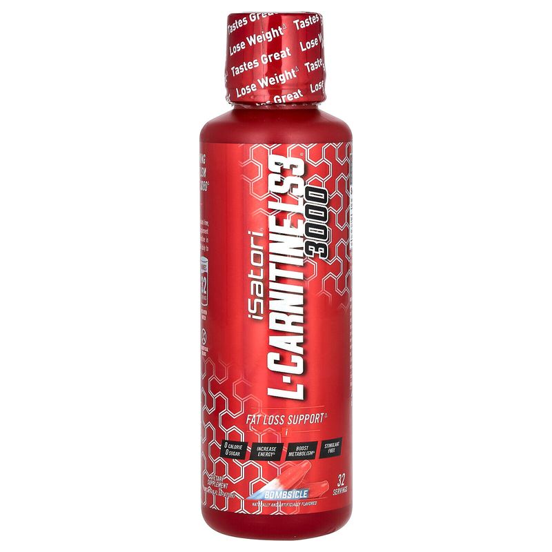 L-Carnitine LS3 3000, Bombsicle, 3,000 mg, 16 fl oz (473 ml) - Online ...