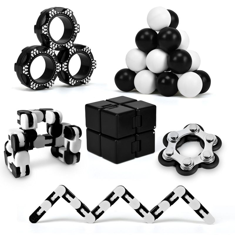 Fidget Toys Adults Pack, Sensory Fidgets Toy Set for Kids Teen Boy Girl ...