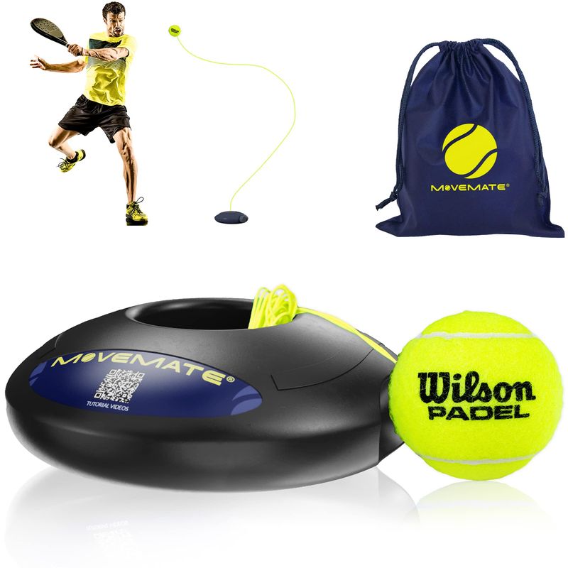 MOVEMATE Padel Trainer Set with Wilson® Padel Ball, Innovative Ball ...