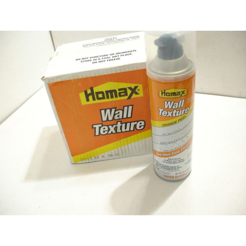 20 oz Homax 4092 Aerosol Texture Water-Based Orange Peel Wall Texture ...