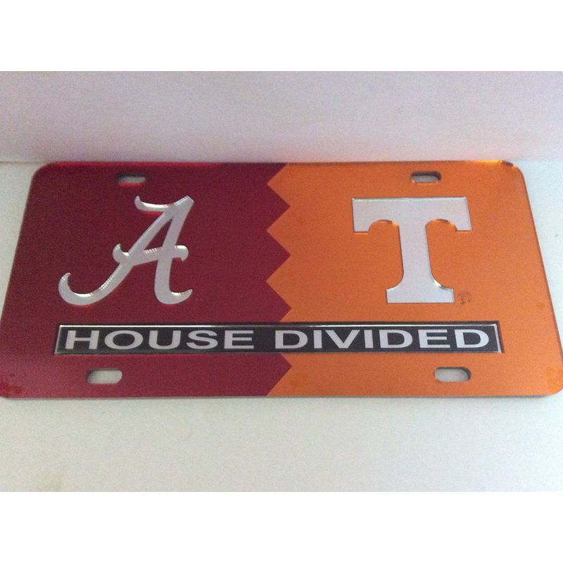 University of Alabama/University of Tennessee House Divided Laser Cut ...