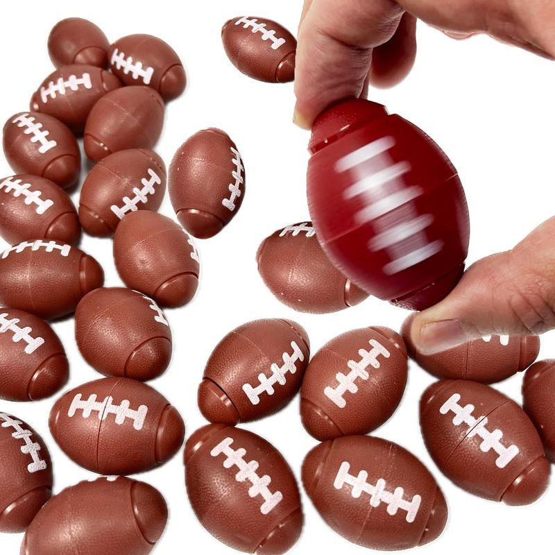 GIFTEXPRESS 25PC Football Fidget Spinner Toy, Party Favor for Football ...