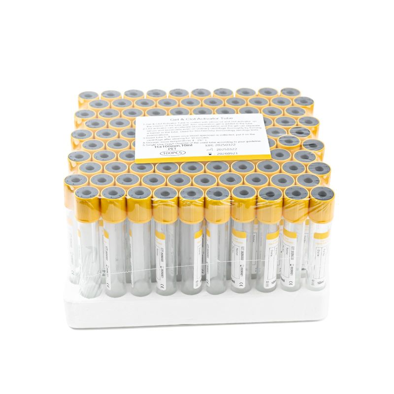 Meterbox Vacutainer Blood Collection Tubes 10ml Gel Clot Tube Vacuum ...
