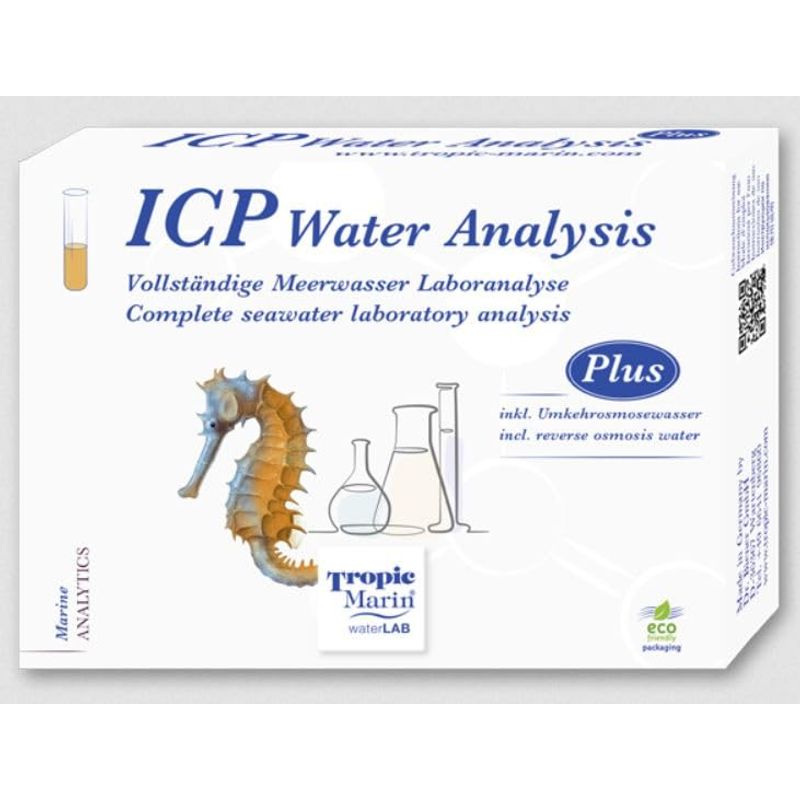 Tropic Marin ICP Water Analysis Plus Professional ICP Marine Water ...