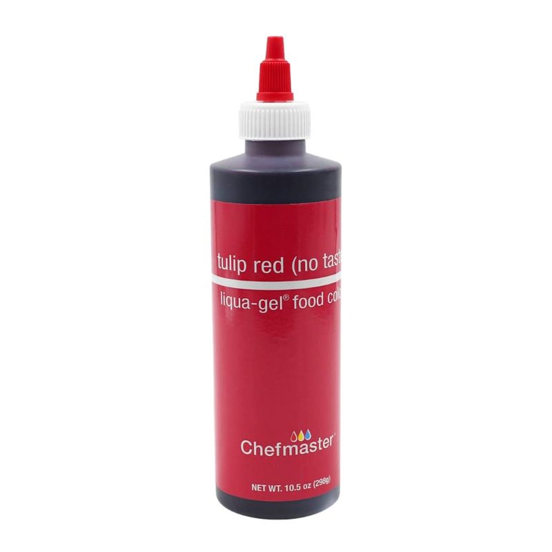 Chefmaster Tulip Red Liqua-Gel® Food Coloring | Vibrant Color ...