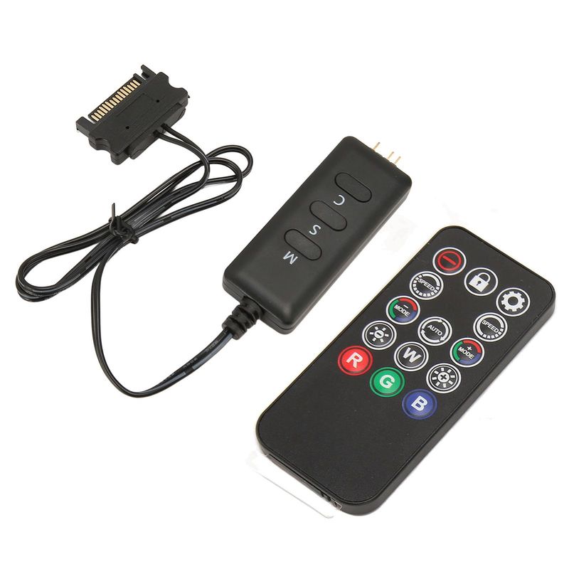 Mini ARGB PC Fans Controller Kit for Case Fans Controller Remote ...