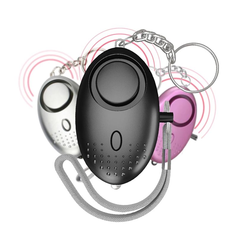 UPSHELL Self-Defence Women - Keyring with 130 dB Siren and LED Light ...