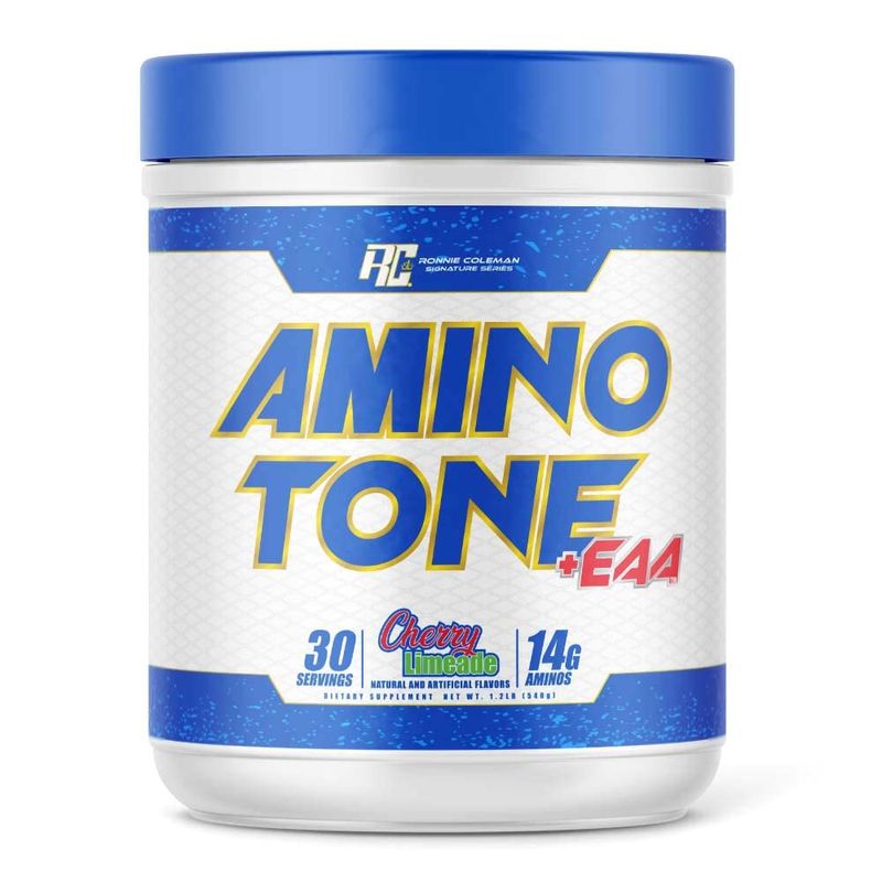 Ronnie Coleman Signature Series Amino-Tone EAAs Amino Acids Powder with ...