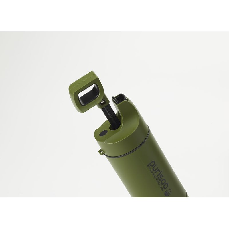 Purisoo Revolutionary Portable Water Filter Tumbler with Pump for ...