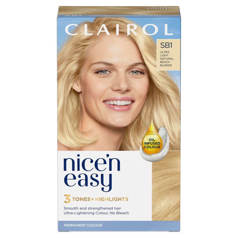 Clairol Nice'n Easy Crème, Natural Looking Oil Infused Permanent Hair ...