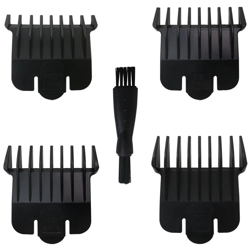 4 Pack Black T-Outliners Guards for Andis T Outliner, Snap-on Blade ...