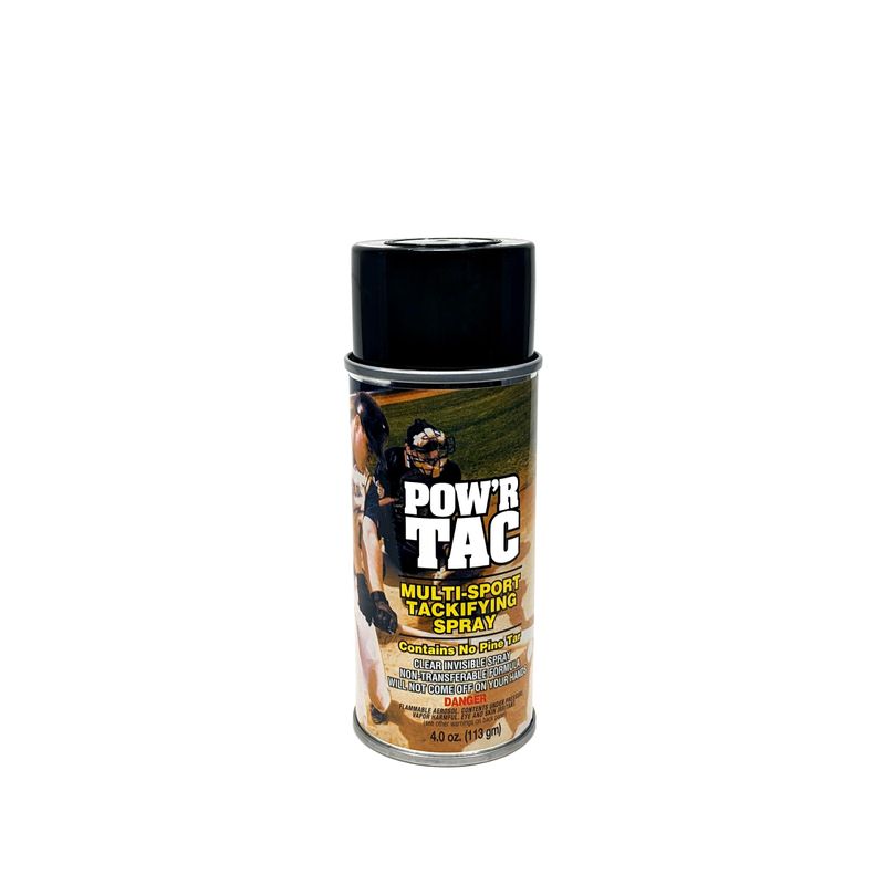 Pow’r Tac Grip Spray Tacky Non-Messy Clean Invisible Pine Tar Spray ...