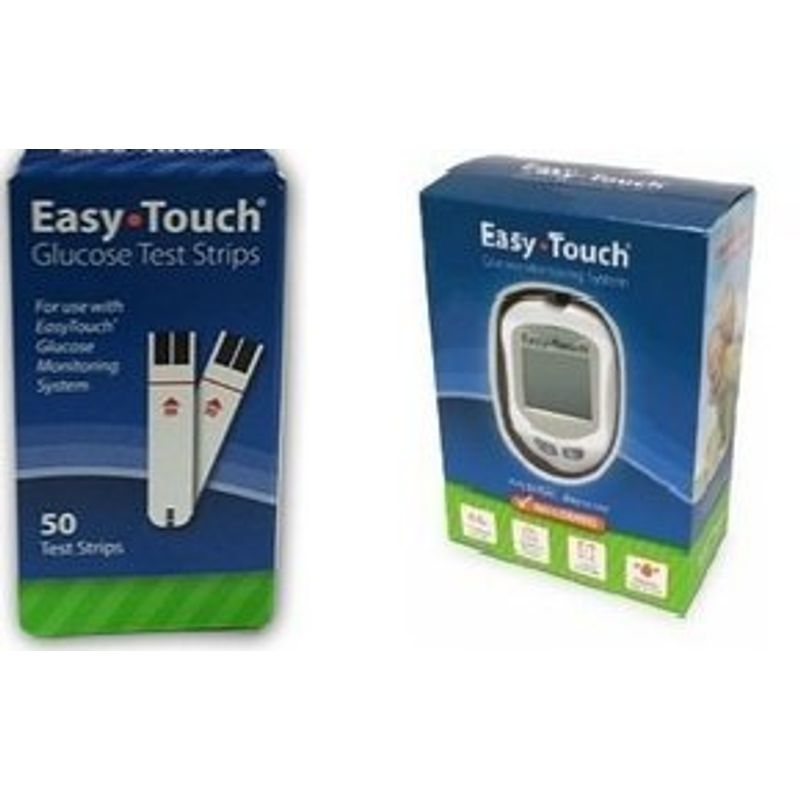 Easy Touch Meter + 50Ct Test Strips Combo Deal - EveryMarket