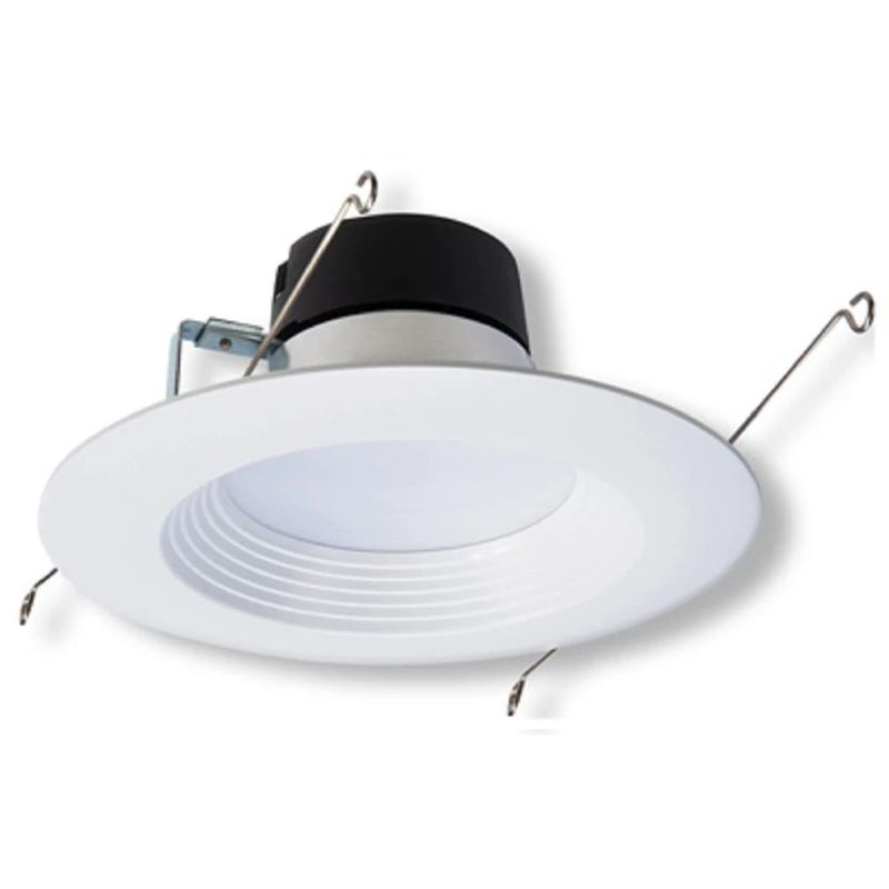 Halo 5 inch and 6 inch Integrated LED Recessed Retrofit Downlight Trim ...