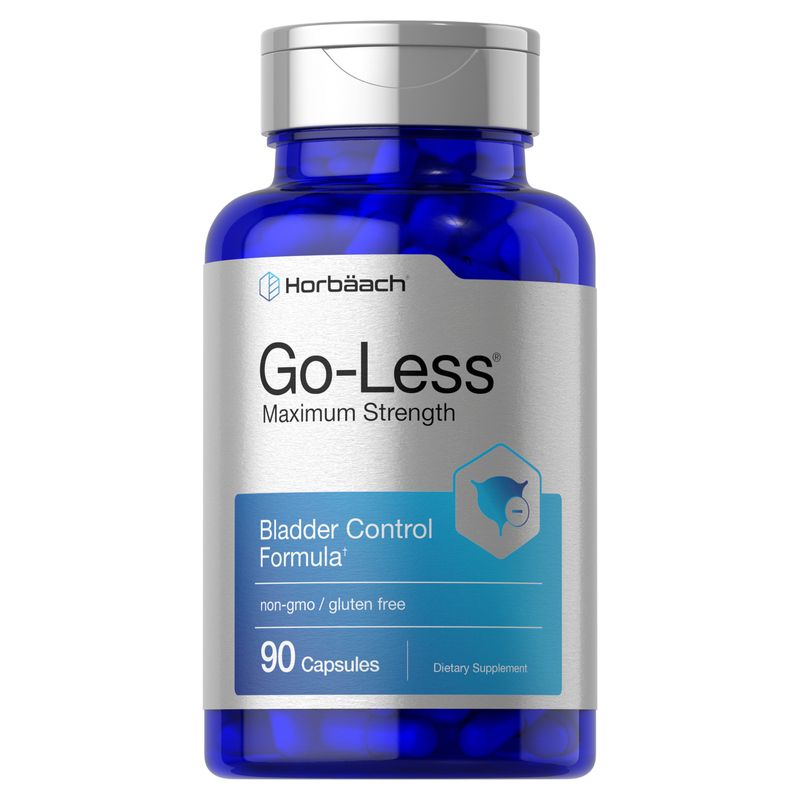 Go Less Bladder Control Pills | 90 Capsules | Maximum Strength | by ...