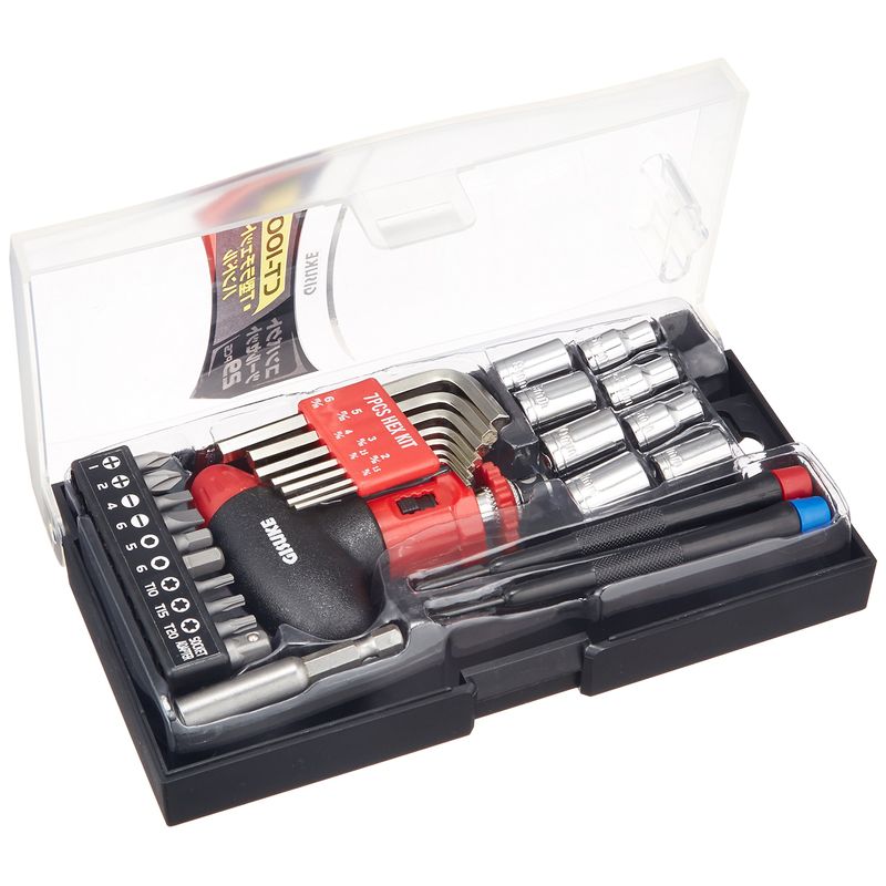 高儀 GISUKE Compact Tool Set 29pcs T-Handle ratyettohandorumoderu CT ...