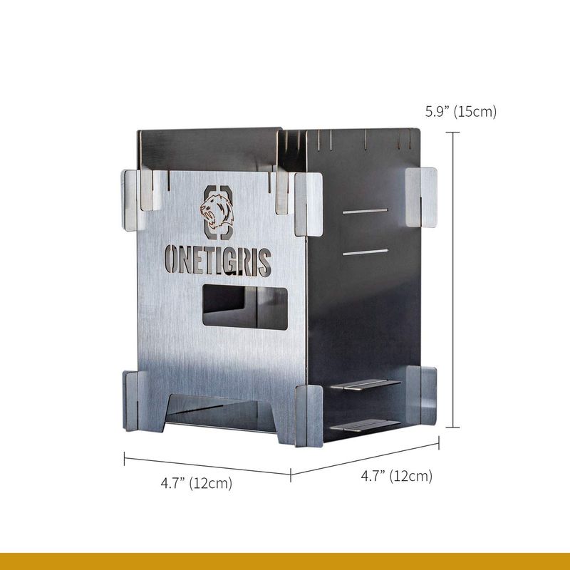 OneTigris Robcuboid Mini Bonfire Stand, Solo Stove, Smart Grill, Wood ...