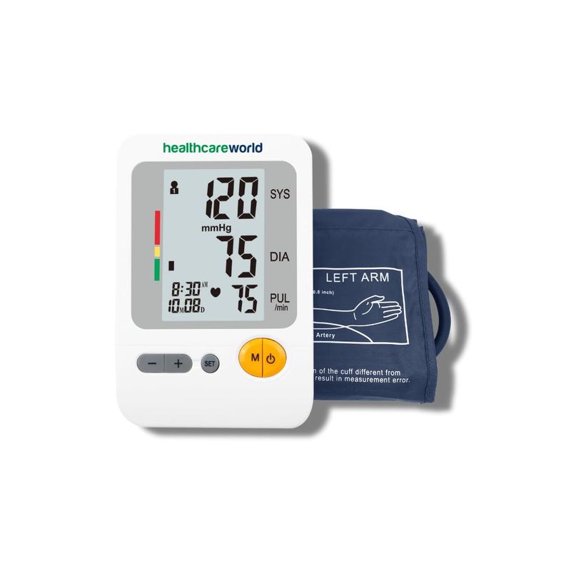 Blood Pressure Monitor | Upper Arm Automatic Inflation | WHO Indicator ...
