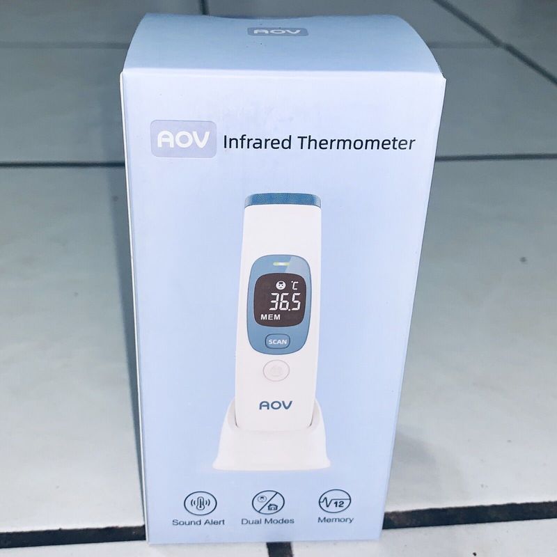 LCD Digital IR Infrared Thermometer forehead Gun fever Temp Meter Non ...